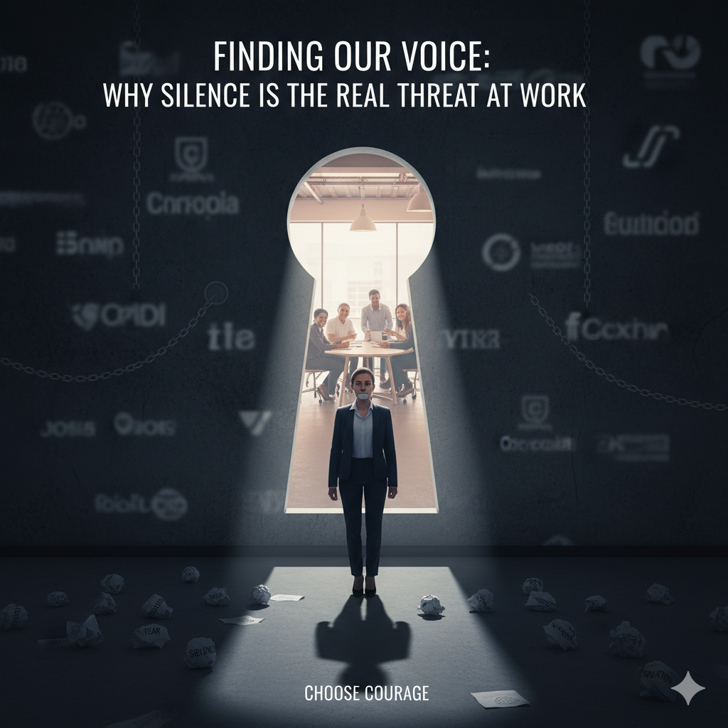 Finding Our Voice: Why Silence is the Real Threat at Work | by Sohaib ...