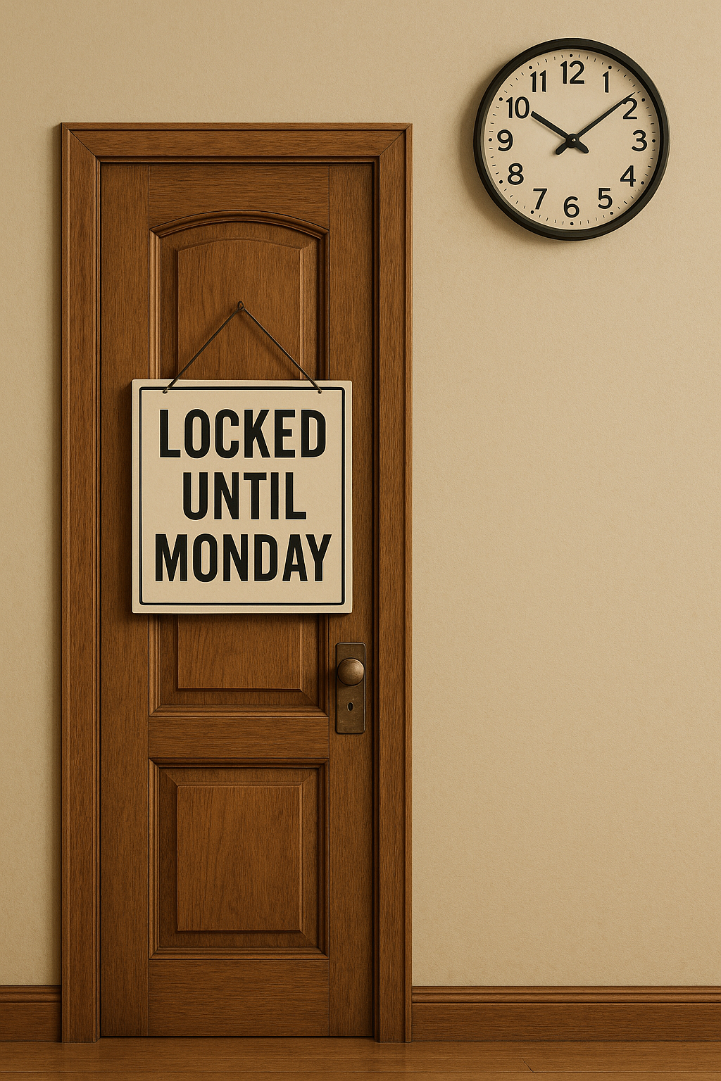 Why I’m Temporarily Locking the Door (And When We’ll Open It) | by ...