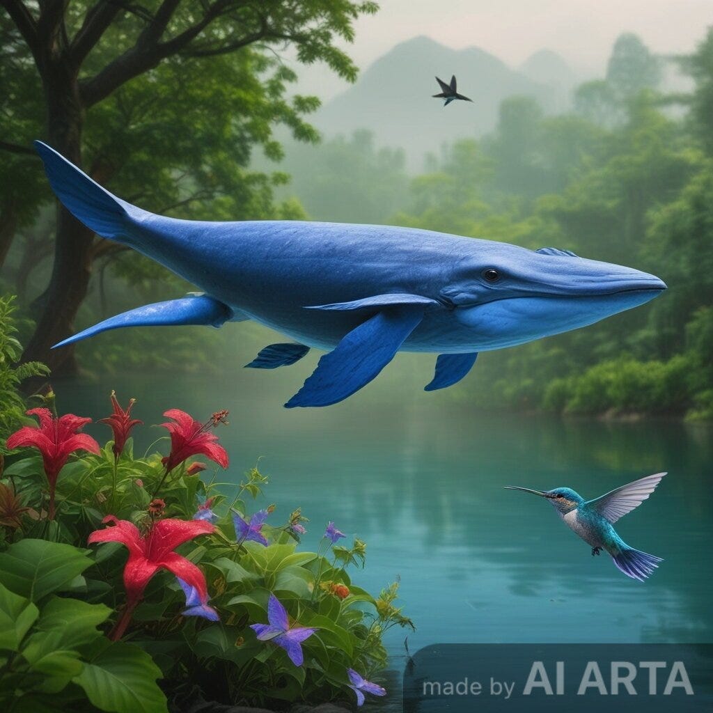 The Blue Whale and the Bee Hummingbird | by KourtneyNicoleWrites ™ 📝 ...