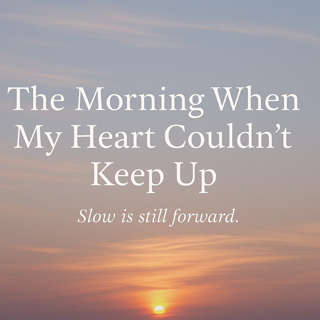 The Morning When My Heart Couldn’t Keep Up | by Kaito | Dec, 2025 | Medium