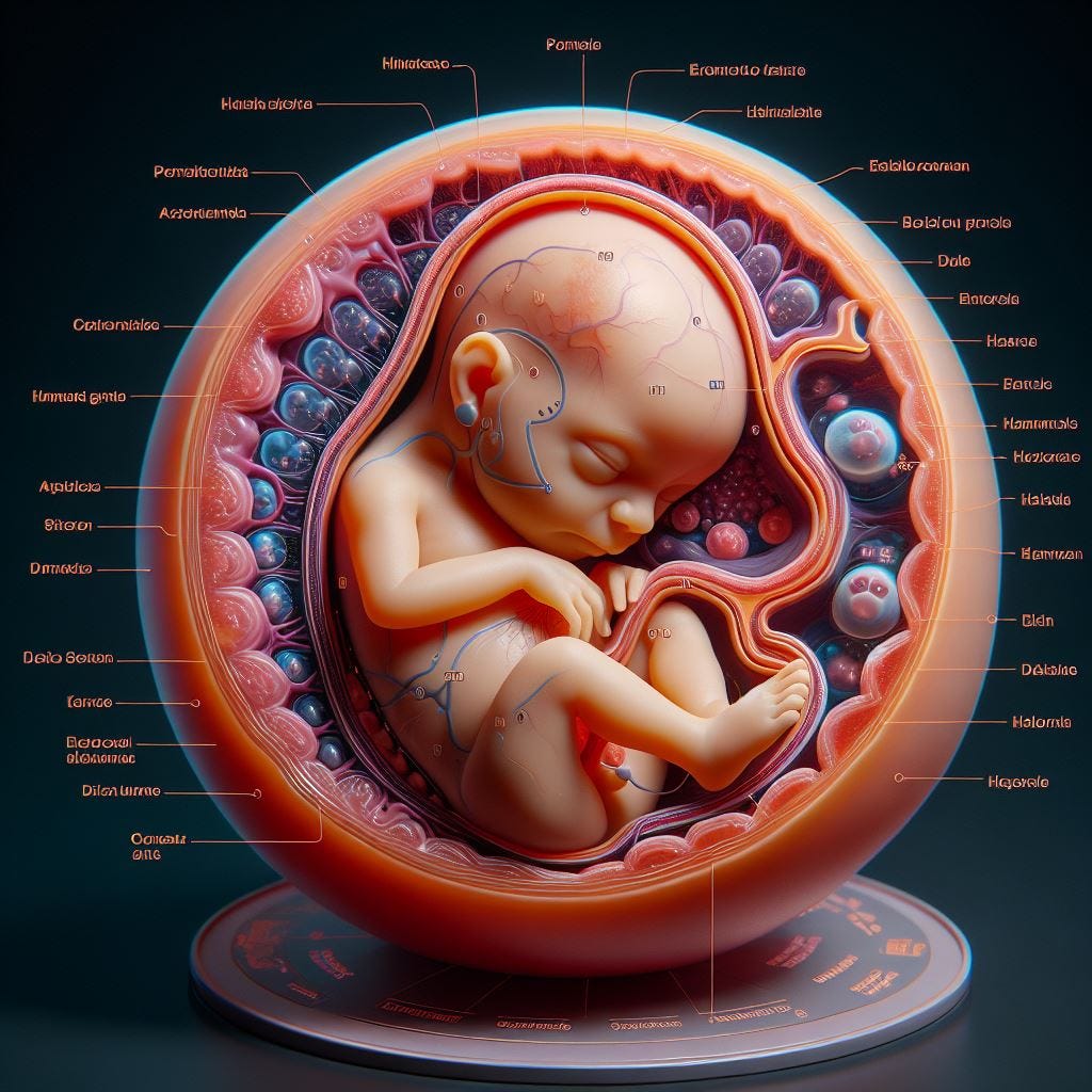 Alabama Embryo Children - Charles E. Campbell - Medium Alabama Embryo Children - Charles E. Campbell - Medium