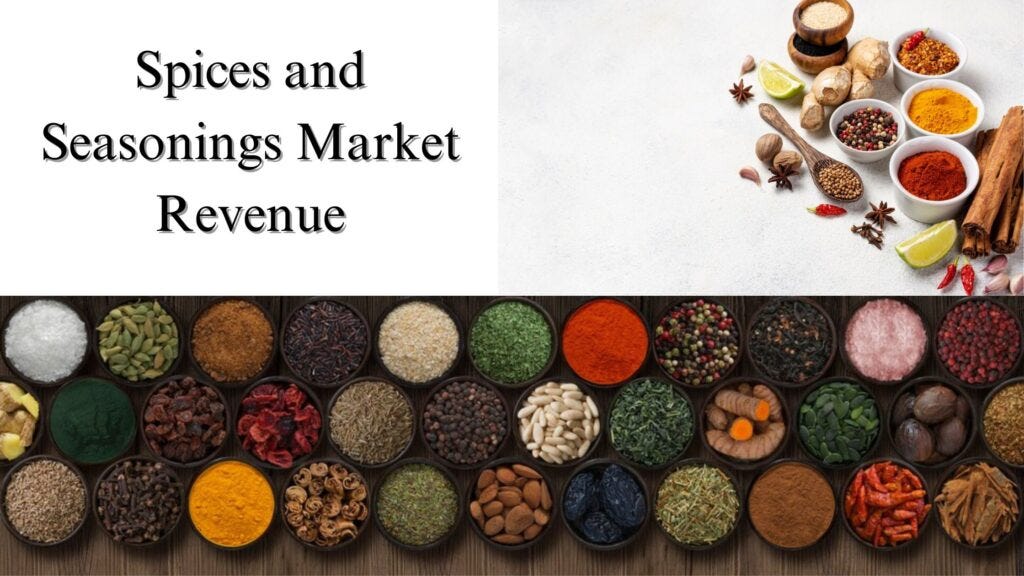 Spices and Seasonings Market Revenue, Size, Share, and Growth Trends by ...