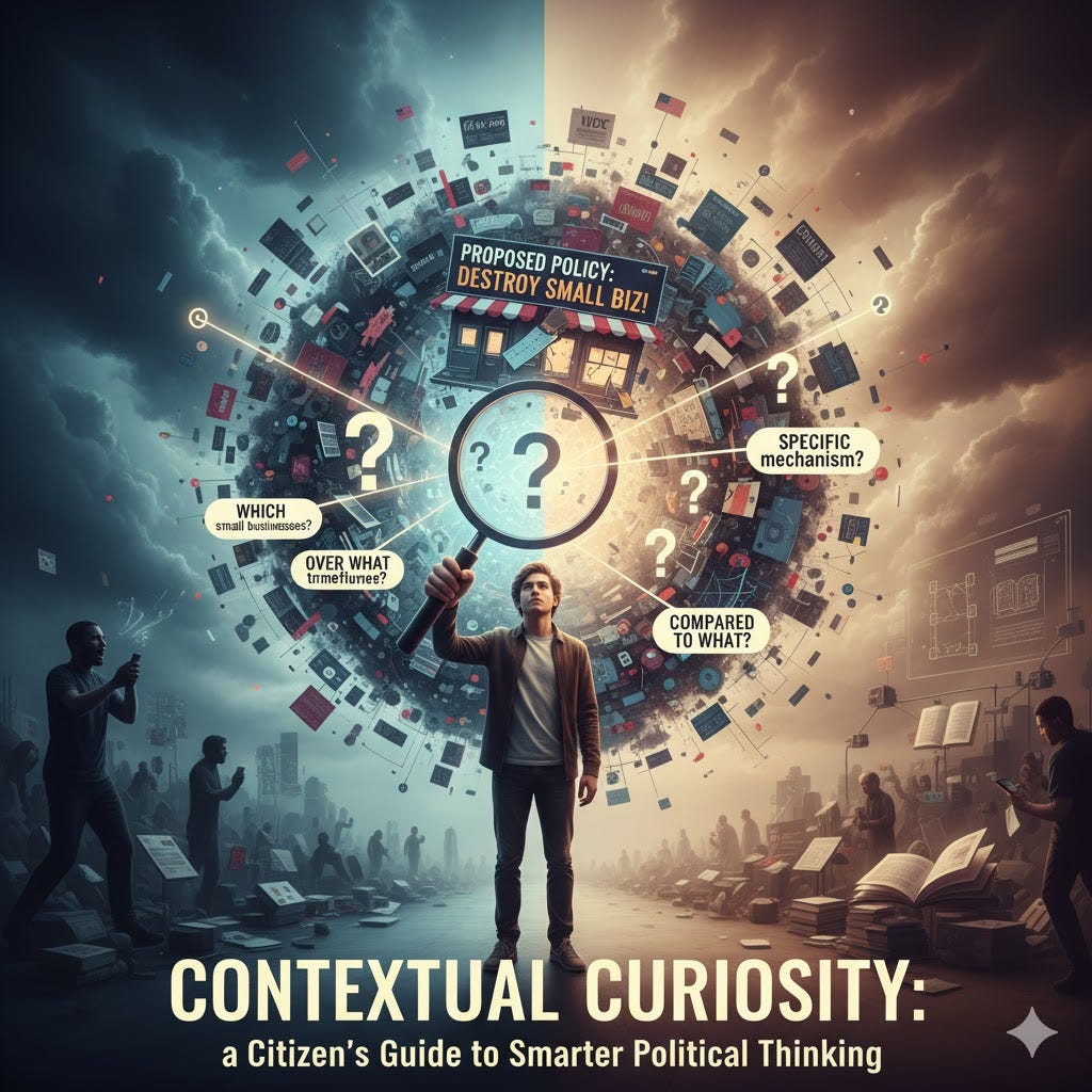 Contextual Curiosity: A Citizen’s Guide to Smarter Political Thinking ...