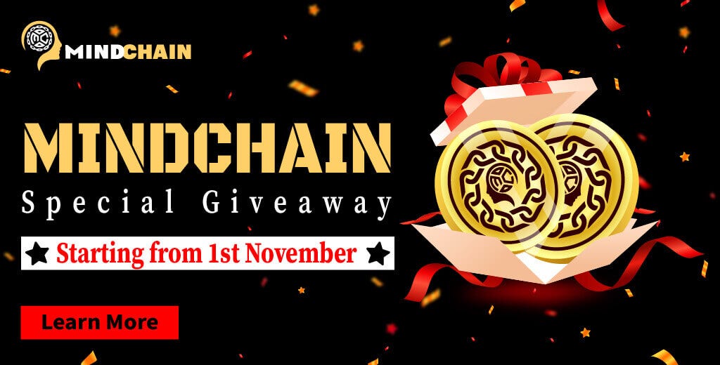 Mindchain Special Giveaway is LIVE - Mindchain Coin (MIND) - Medium
