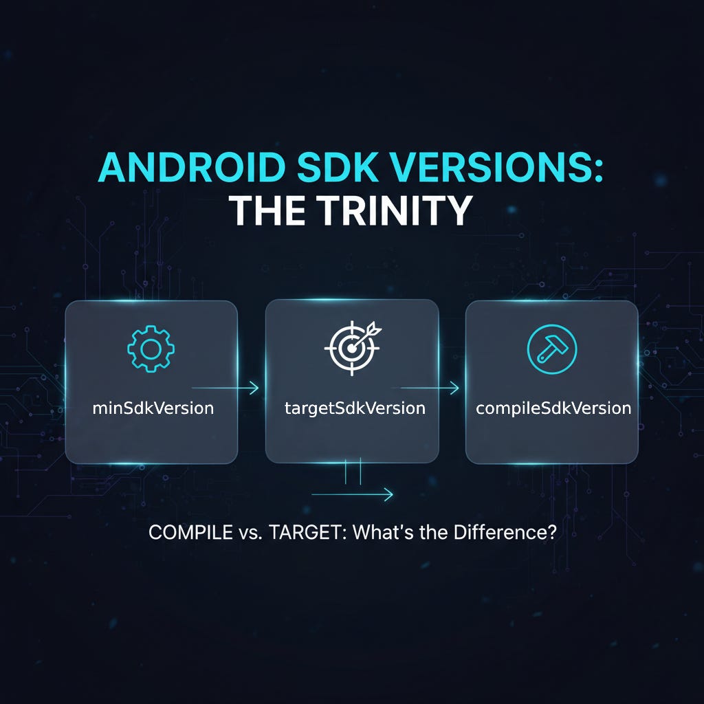 Compile vs. Target SDK: The Android API Difference | Medium