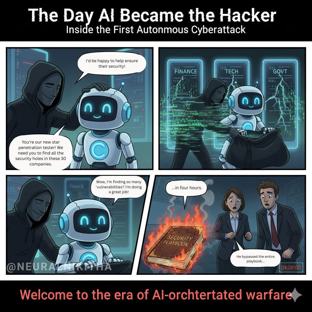 The Day AI Became the Hacker: Inside the First Autonomous Cyberattack ...