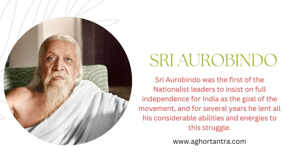 SRI AUROBINDO. Sri Aurobindo was a major figure in the… | by Acharya ...