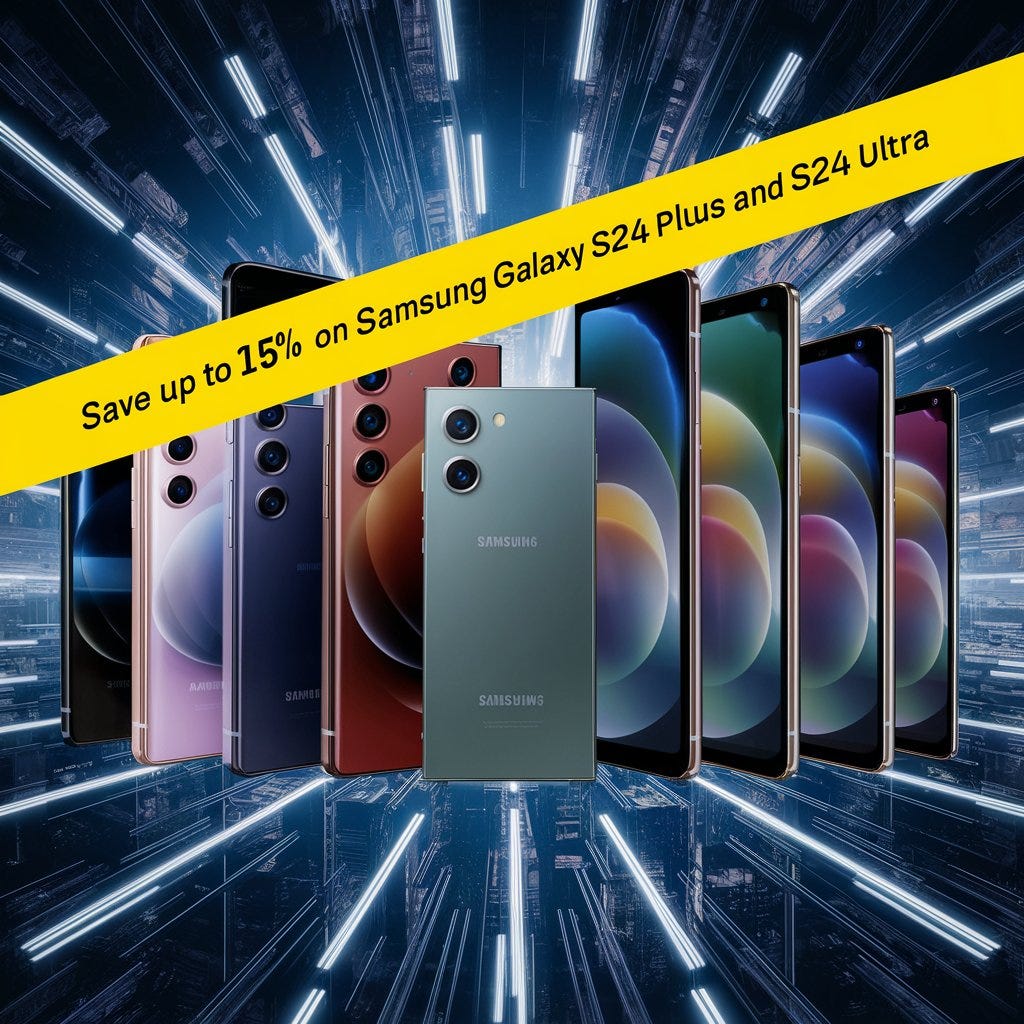 Save up to 15% on Samsung Galaxy S24 Plus and S 24 Ultra at Amazon | by ...