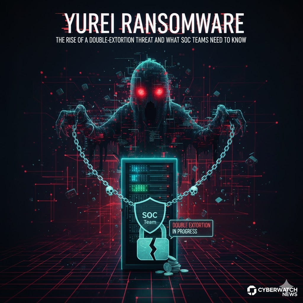 Yurei Ransomware: The Rise of a Double-Extortion Threat and What SOC ...