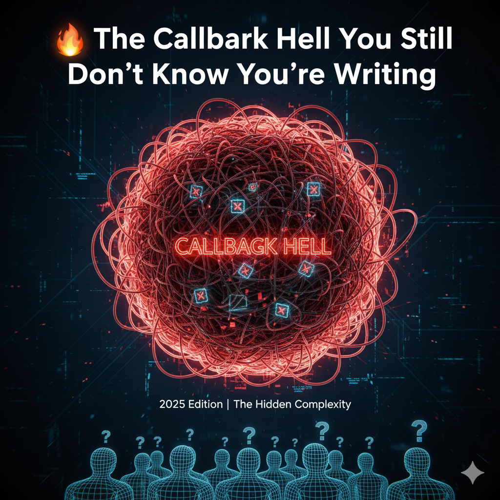 🔥 The Callback Hell You Still Don’t Know You’re Writing | by Lakshika | Nov, 2025 | JavaScript ...