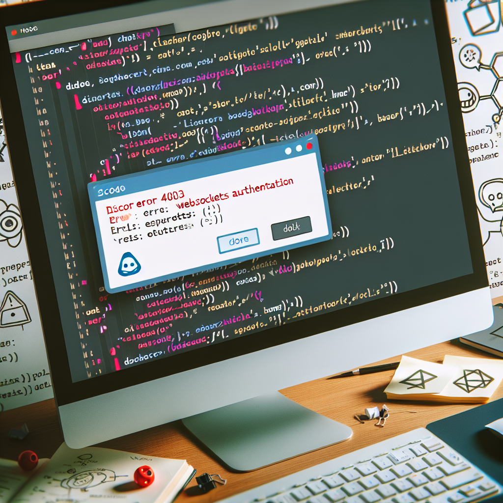 Solving Discord Bot Error 4003 Websocket Authentication Issues In Node