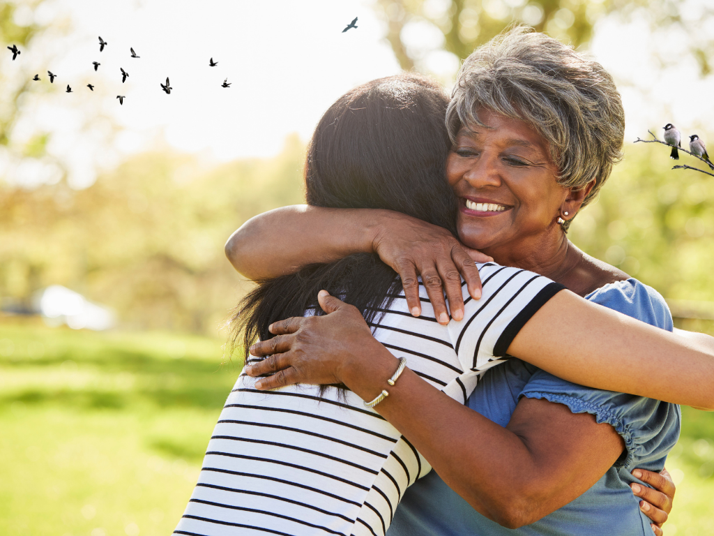 Sharing a GSH — Genuine, Sustained Hug | by Karen Hoffman | Age of ...