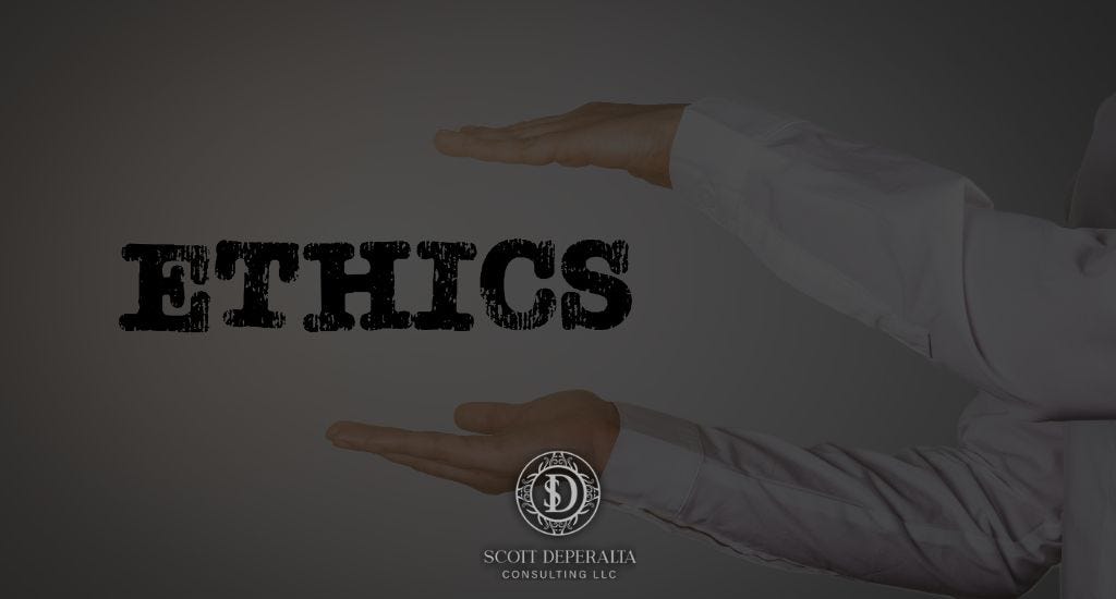 What does it mean to have high ethical standards