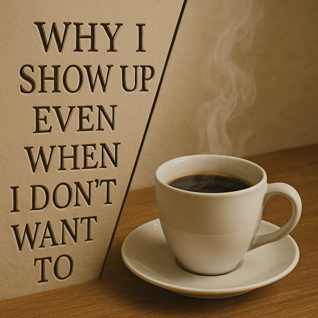 Why I Show Up Even When I didn’t Want To | by Lyd | Pen With Paper ...