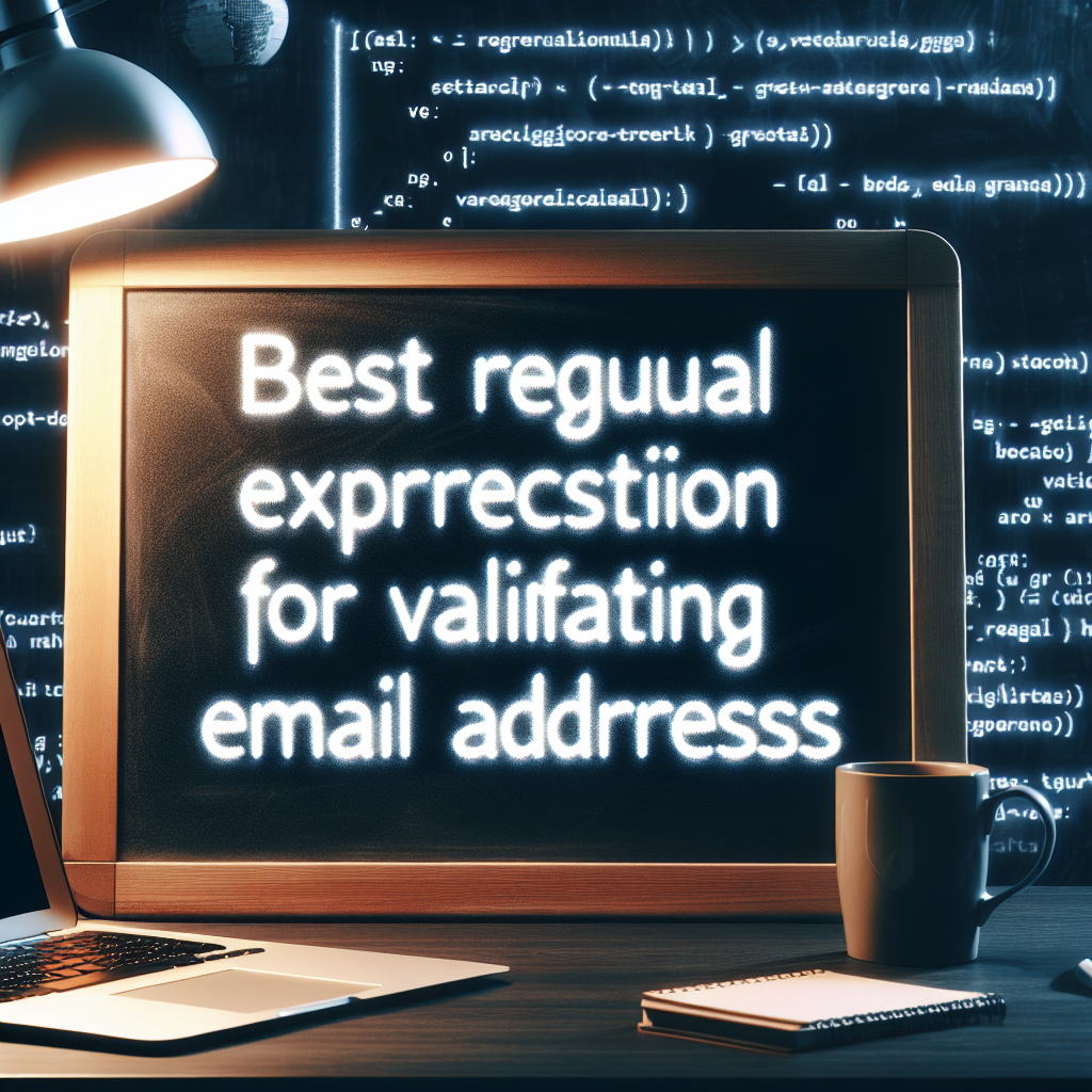 The Best Regular Expression for Email Address Verification | by Denis Bélanger 💎⚡ | Medium