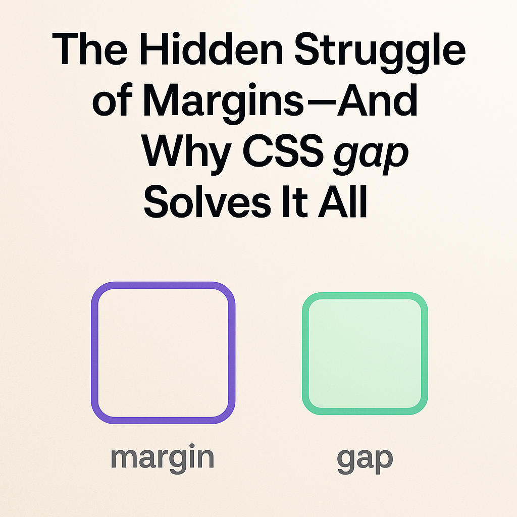 The Hidden Struggle of Margins — And Why CSS gapSolves It All | by Er ...