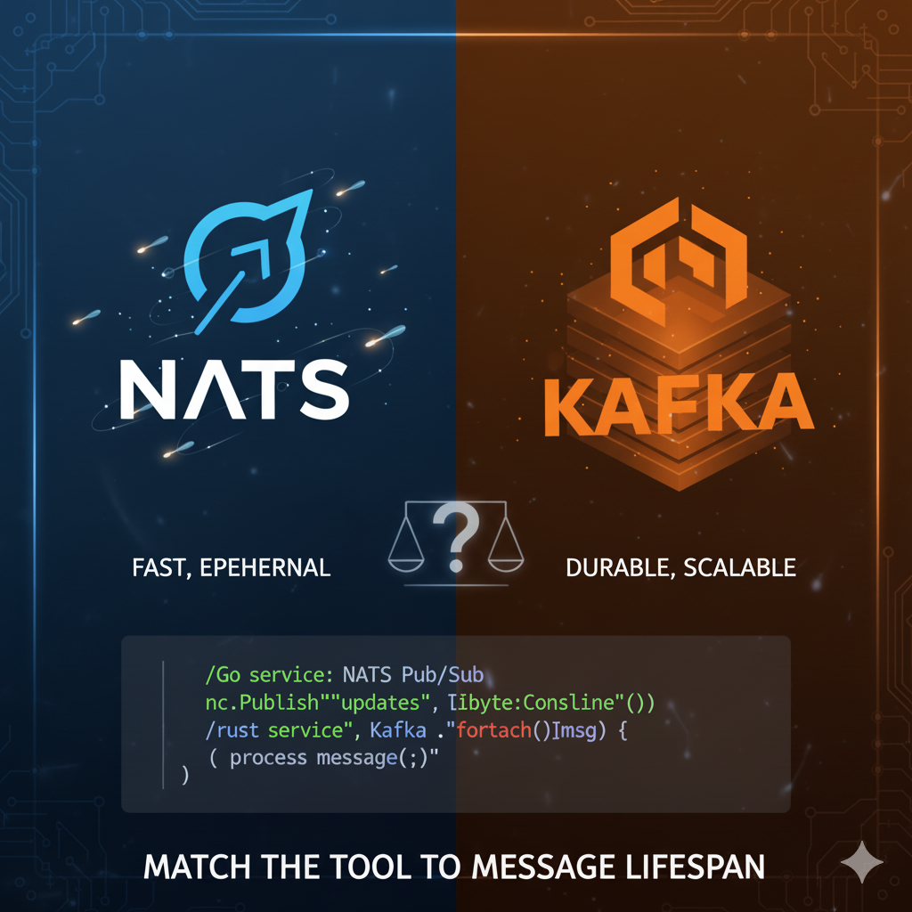 NATS vs Kafka: Which One Actually Fits Your Stack? | by Asma | Nov ...
