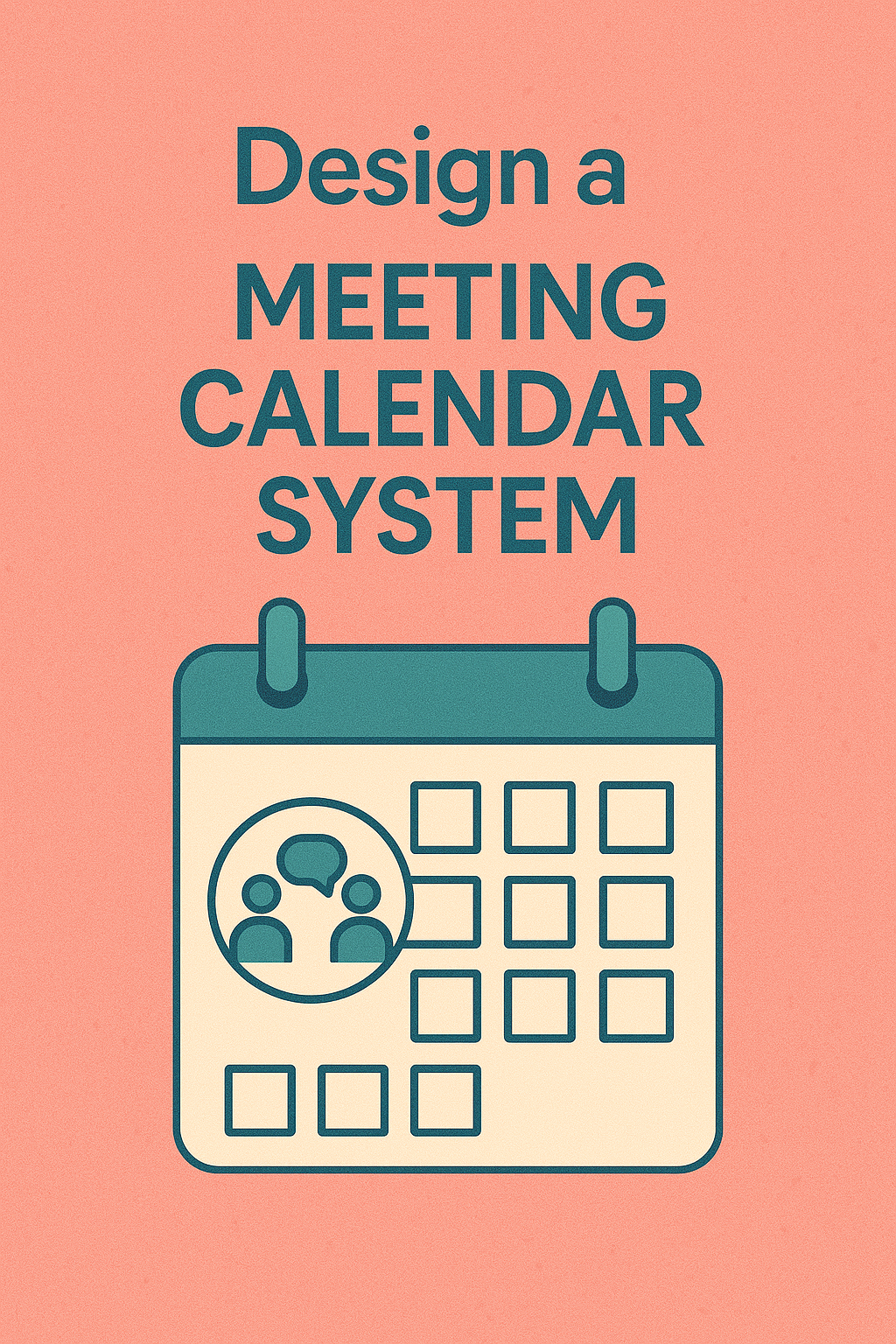 Design a Meeting Calendar System. System requirements | by Ankit Kumar ...