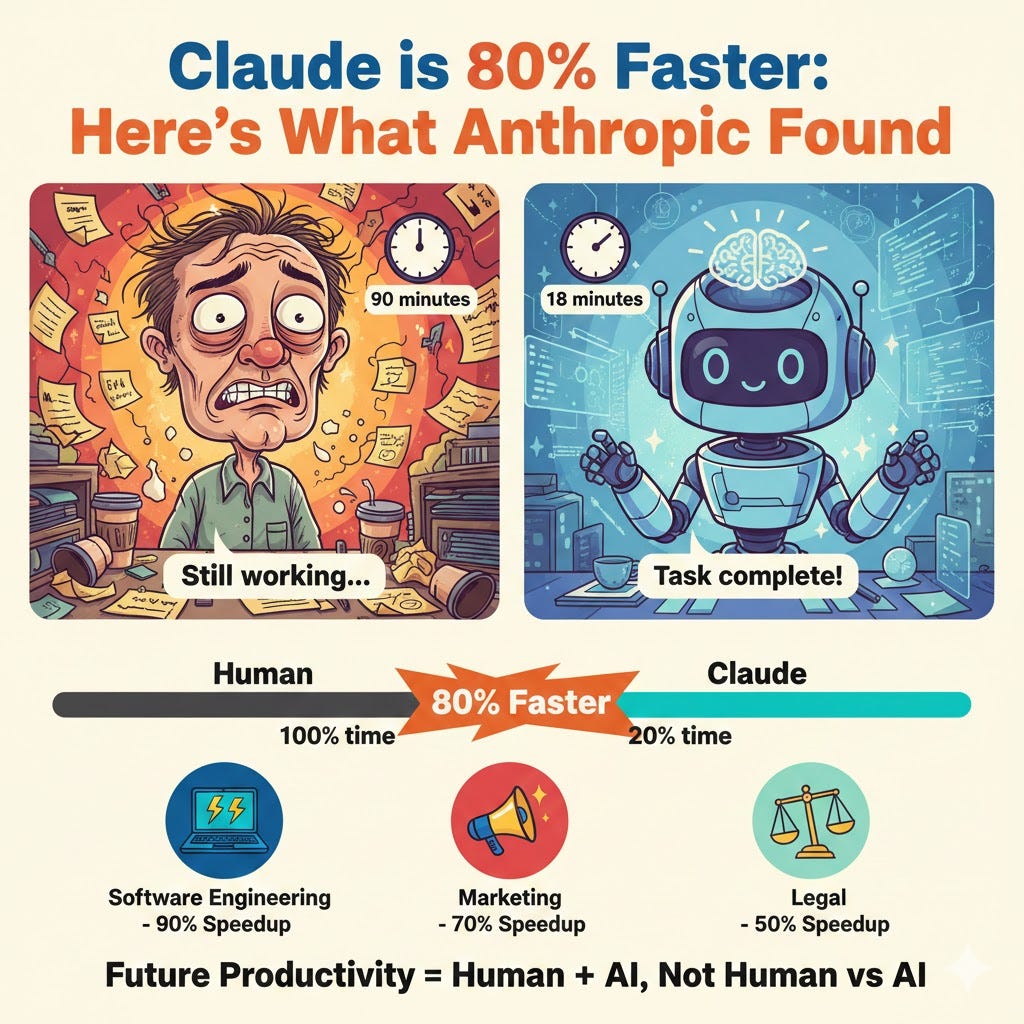 Anthropic’s New Study Shows Claude Can Boost Productivity by 80%: A ...