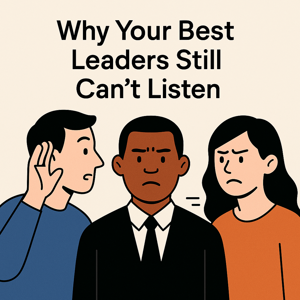 Why Your Best Leaders Still Can’t Listen | by Liam Dubson | Medium