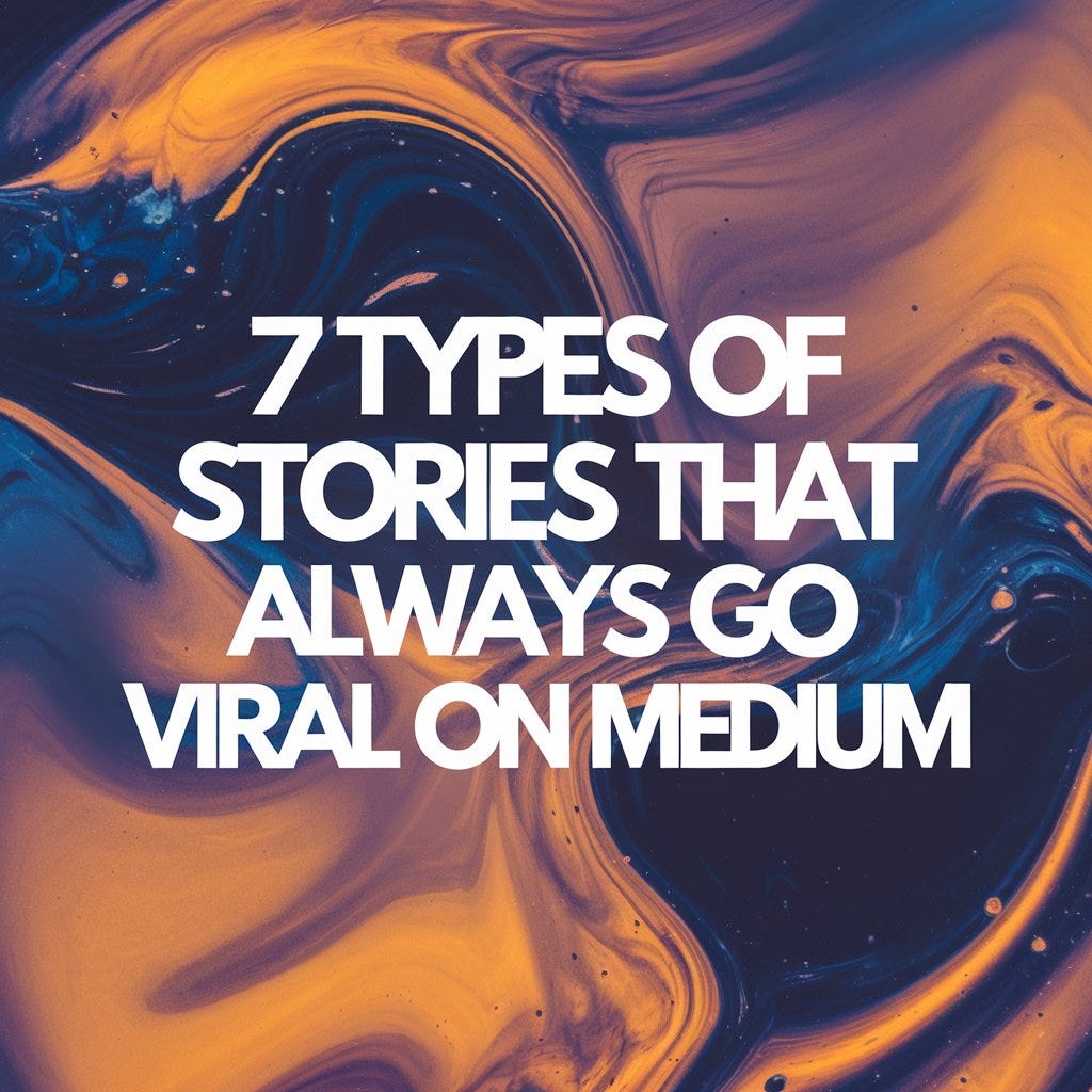 7 Types of Stories That Always Go Viral on Medium | by John Edwin | Mr ...