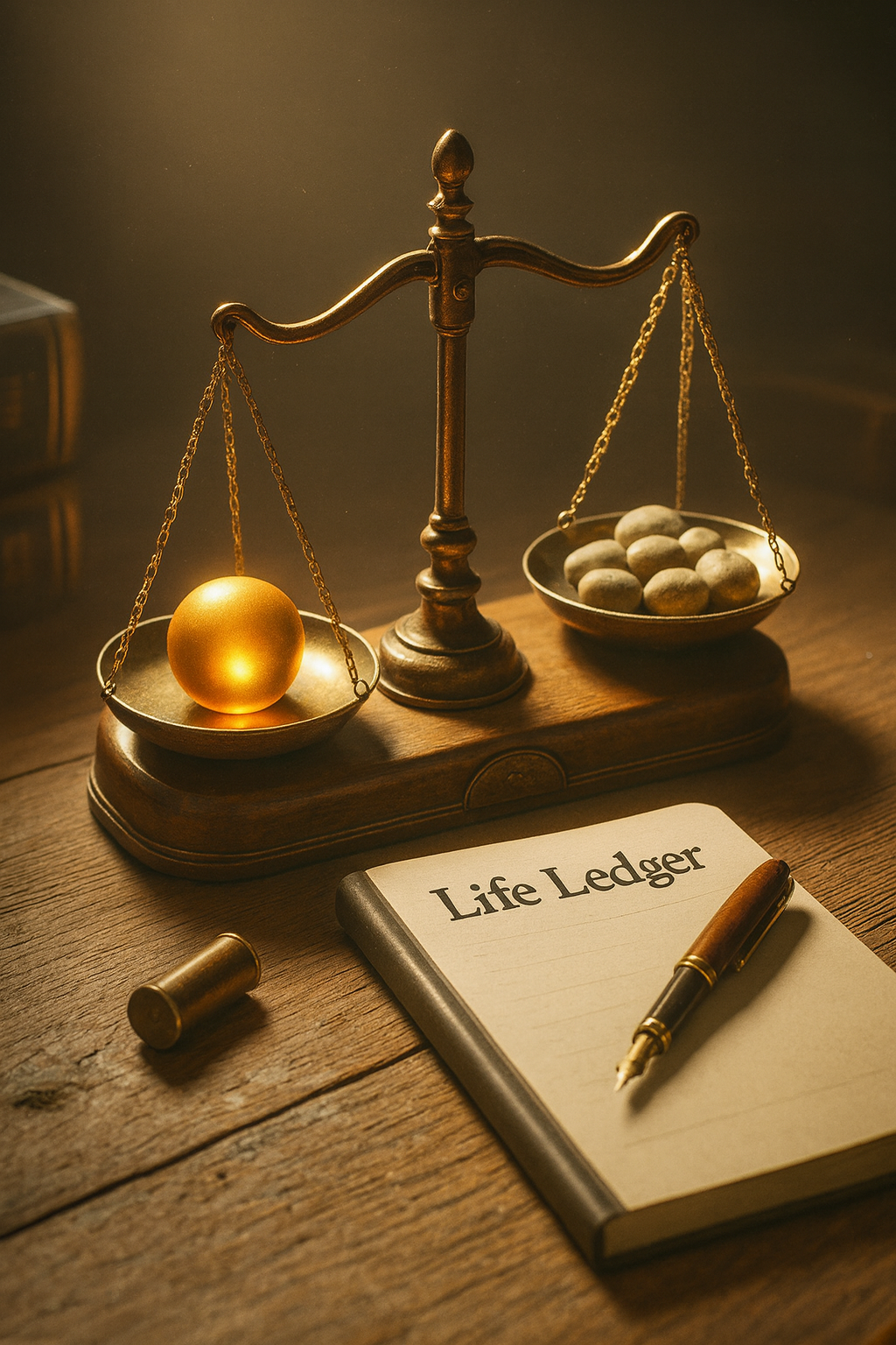 Life Is a Balance Sheet — And Every Thought and Action Leaves an Entry ...