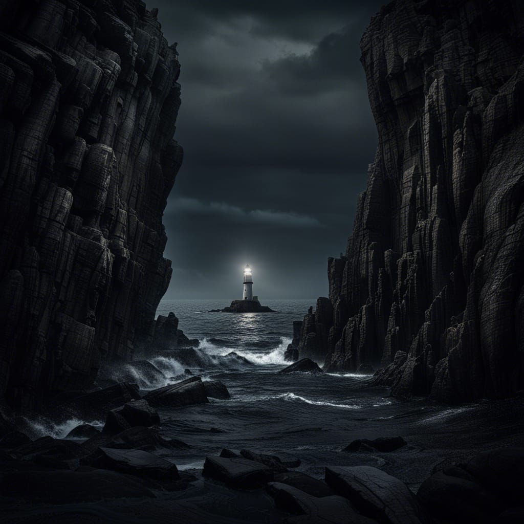 The Enchanted Lighthouse. I stood on the edge of a rocky cliff… | by ...