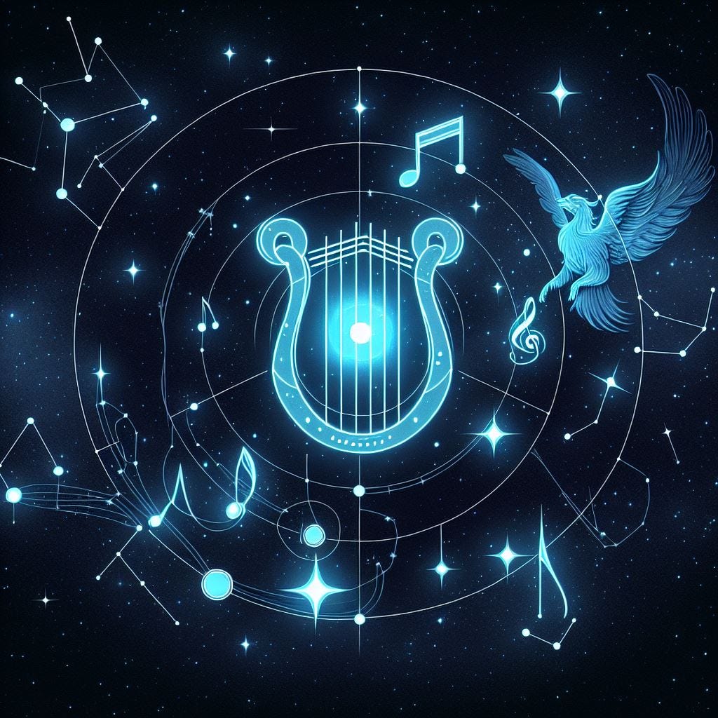 Vega in Astrology. Vega is one of the brightest stars in… | by Hermes ...