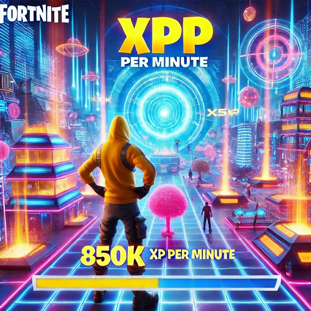 XP Farming Revolution: 850k XP Per Minute with Fortnite’s New AFK Map | by Fredyarizona | Jan ...