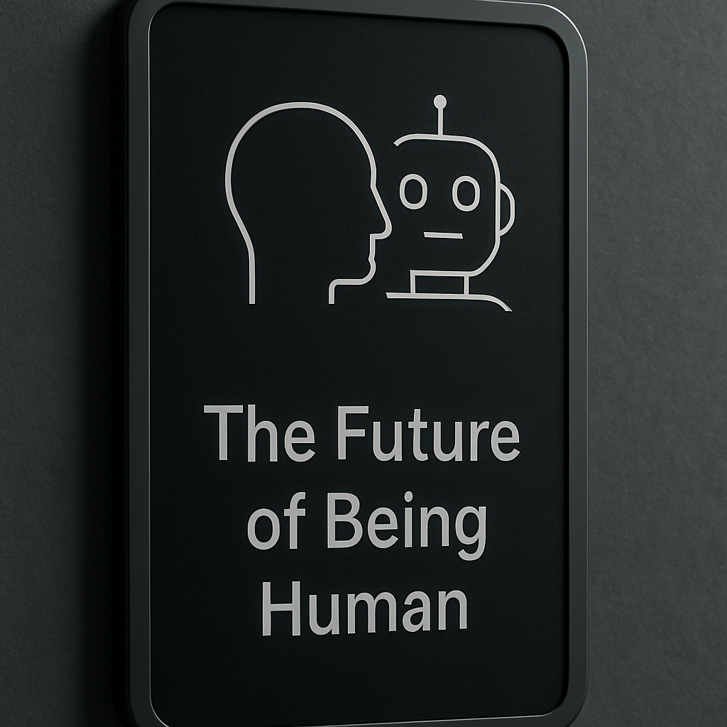 The Future of Being Human. It’s not about becoming more like… | by ...