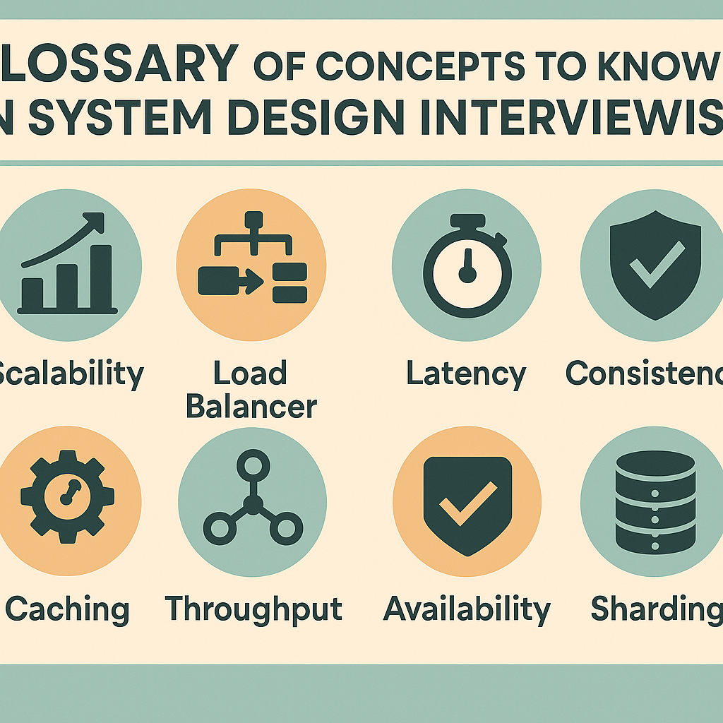 Glossary of concepts to know in system design interviews | by ...