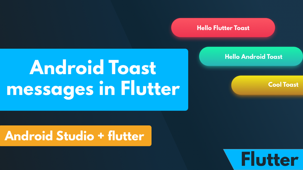 Toast Message in Flutter. A toast message is a small message that… | by ...