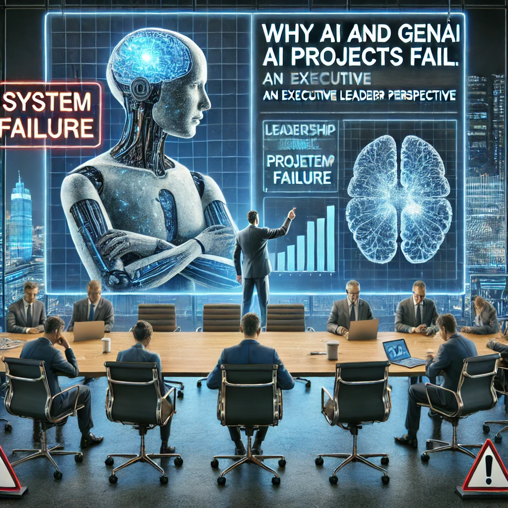 Why AI and GenAI Projects Fail: An Executive Leadership Perspective ...