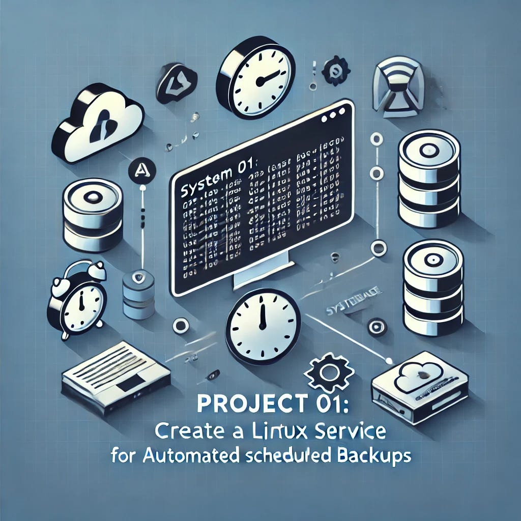 Project 01: Create a Custom Linux Service for Automated Scheduled Backups | by Reduan Masud ...