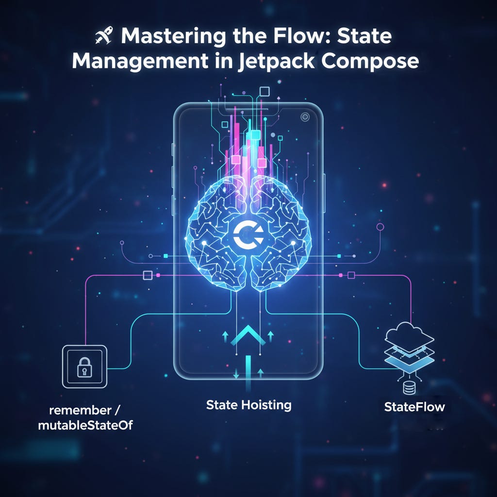 Jetpack Compose State Management with StateFlow | Medium