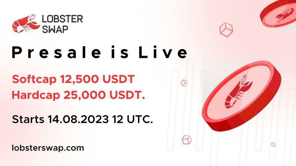 Lobsterswap Presale is live!!! - Lobsterswap - Medium