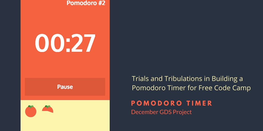 December Go Design Something Project: Pomodoro Timer | by K. Anthony ...