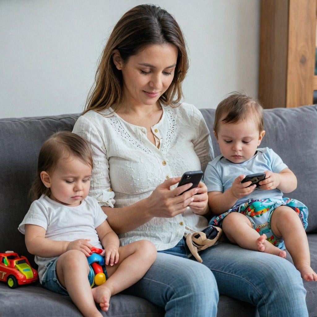 A Mother Without a Mobile Phone. I want an Offline Mother | by Hina Zia ...