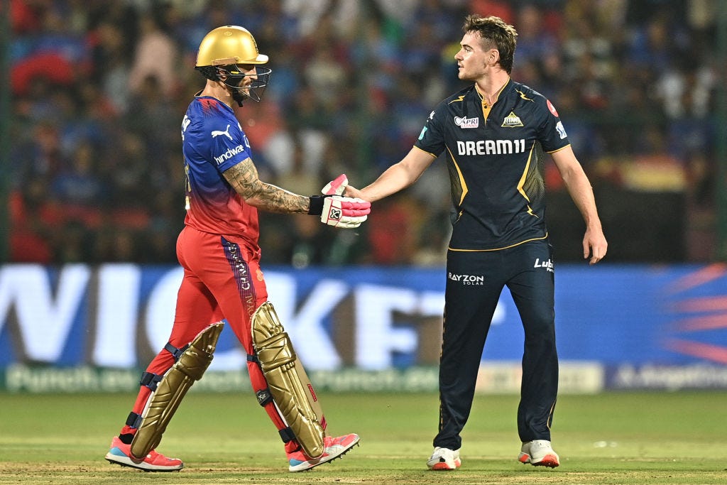 Bengaluru’s late IPL surge continues as du Plessis, Kohli script win ...