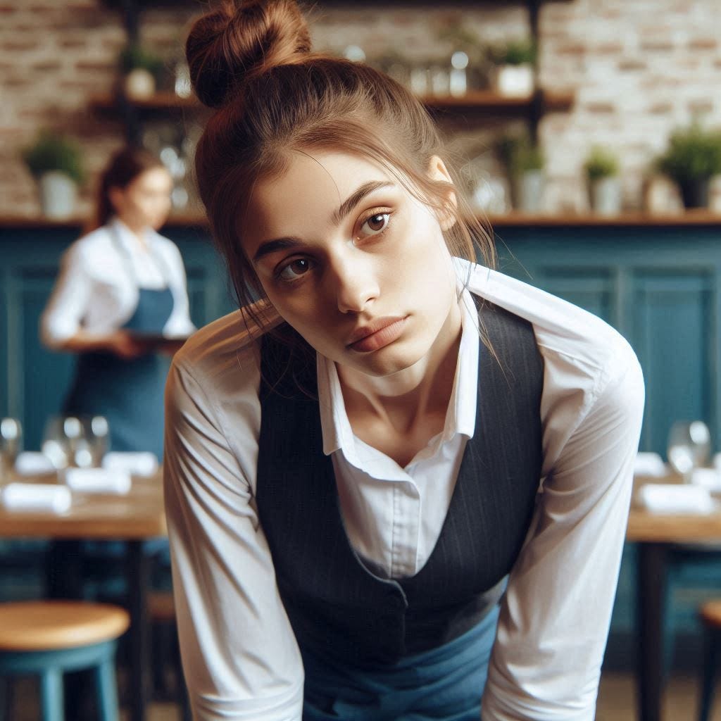 The Unseen Power of a Smile : The Weary Waitress and the Lost Boy | by ...