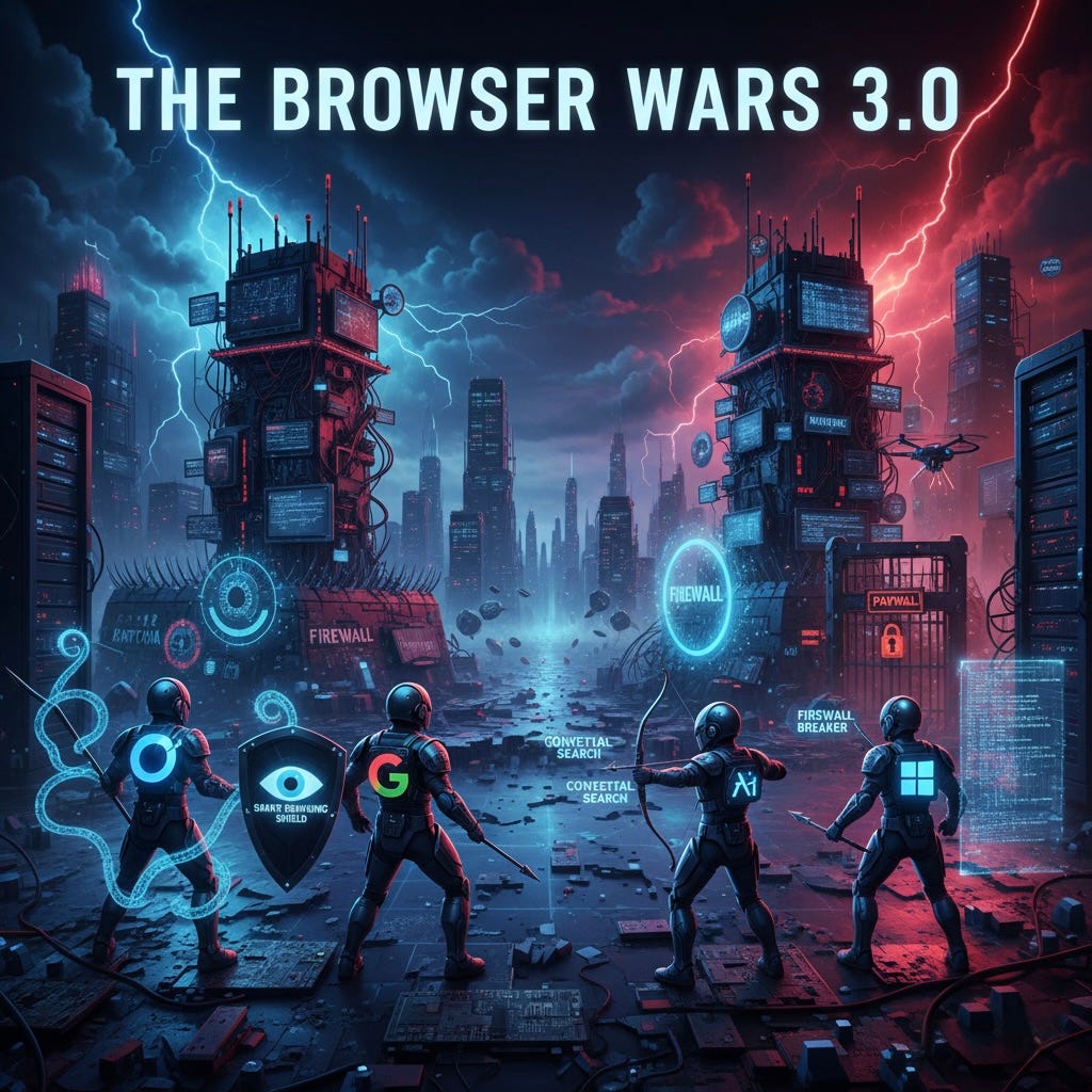 The Browser Wars 3.0: How AI Giants Are Building Browsers to Outsmart ...
