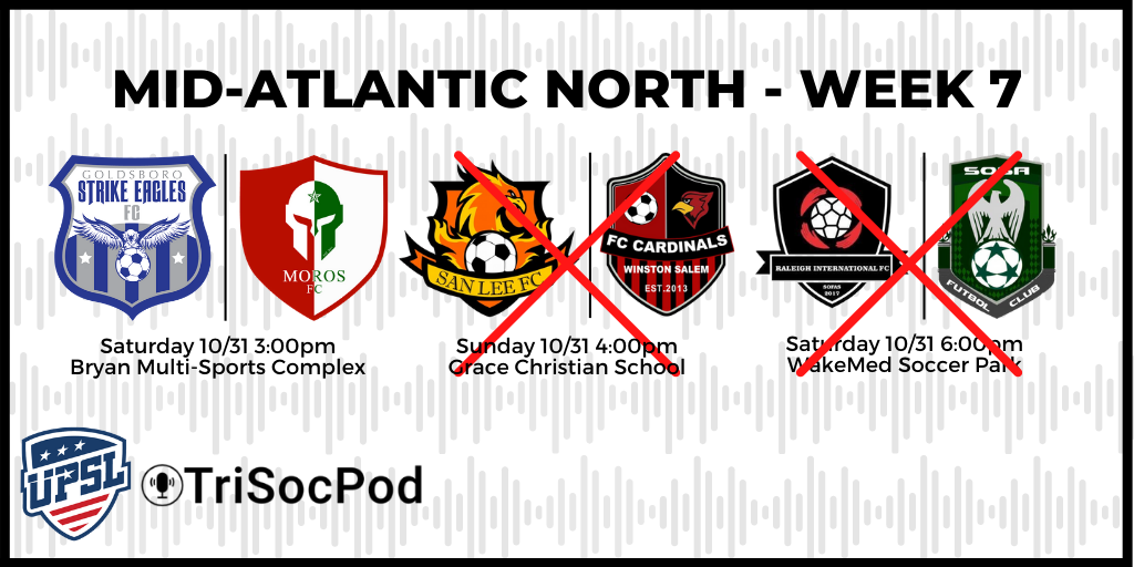 Mid-Atlantic North — Week 7. Fall 2020 | by Zac Hines | TriSocPod | Medium