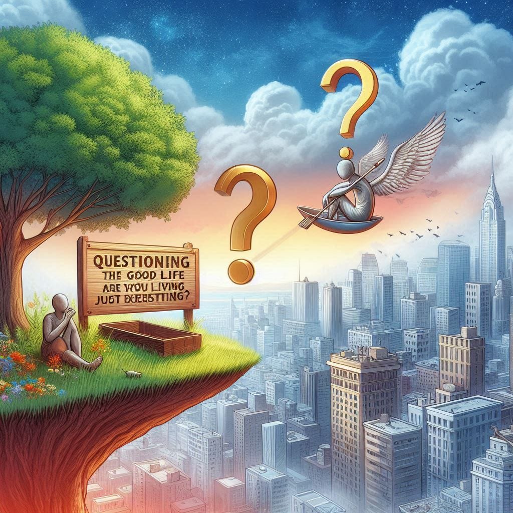 Questioning the ‘Good Life’: Are You Living or Just Existing? | by ...