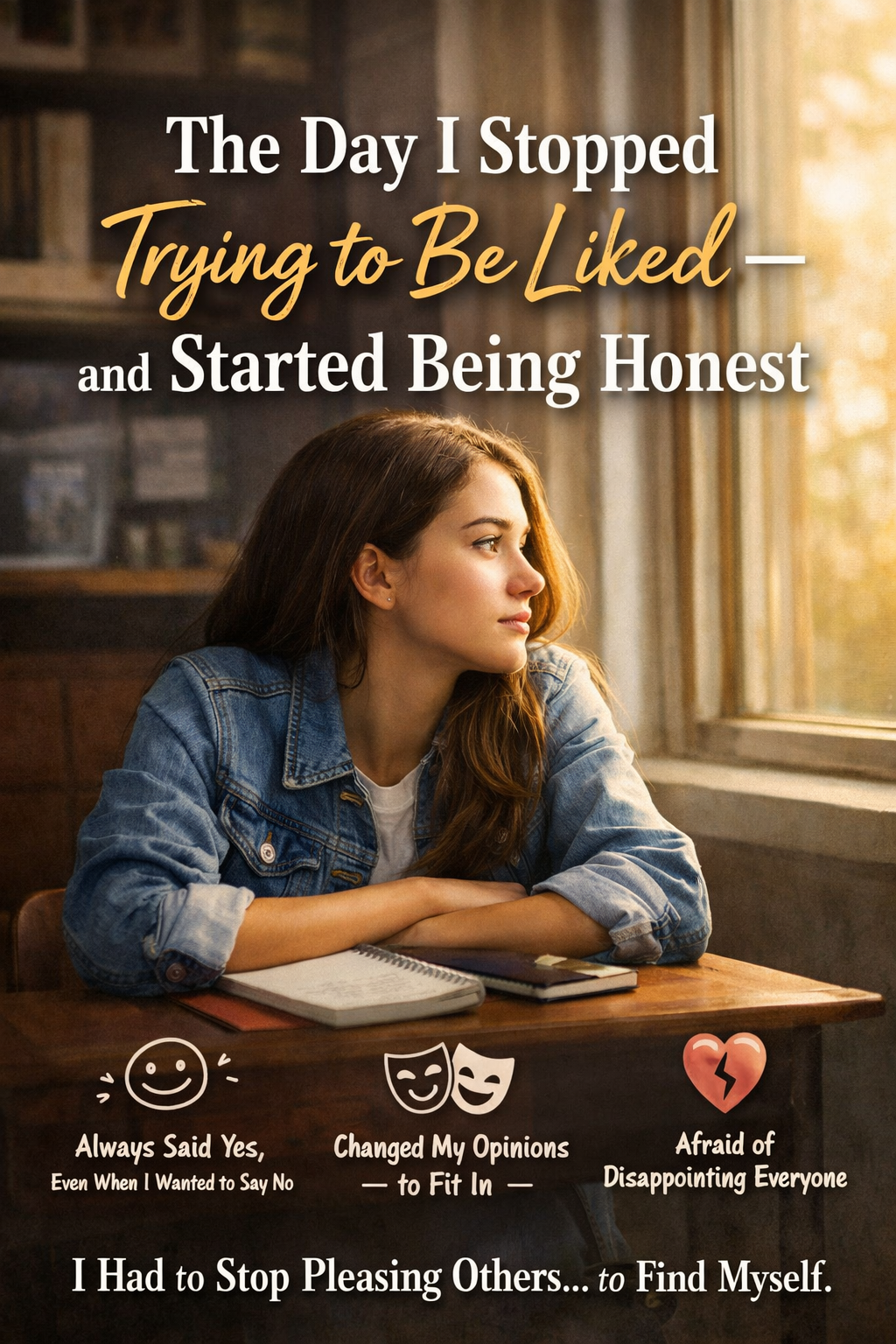 The Day I Stopped Trying to Be Liked — and Started Being Honest | by ...