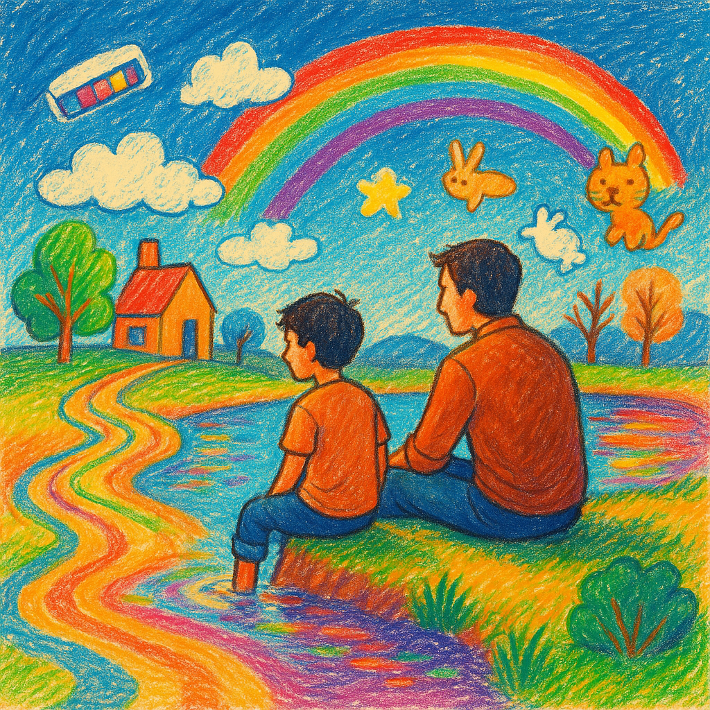 A dream drawn in crayon: Aarav’s magical encounter with the future ...
