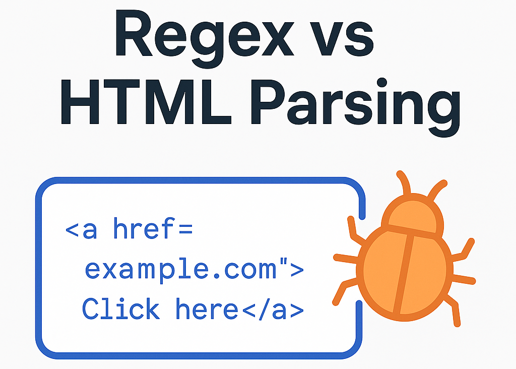 Real-World Issue: Regex Misinterpretation in Link Extraction | by Mithradevi K | Aug, 2025 | Medium