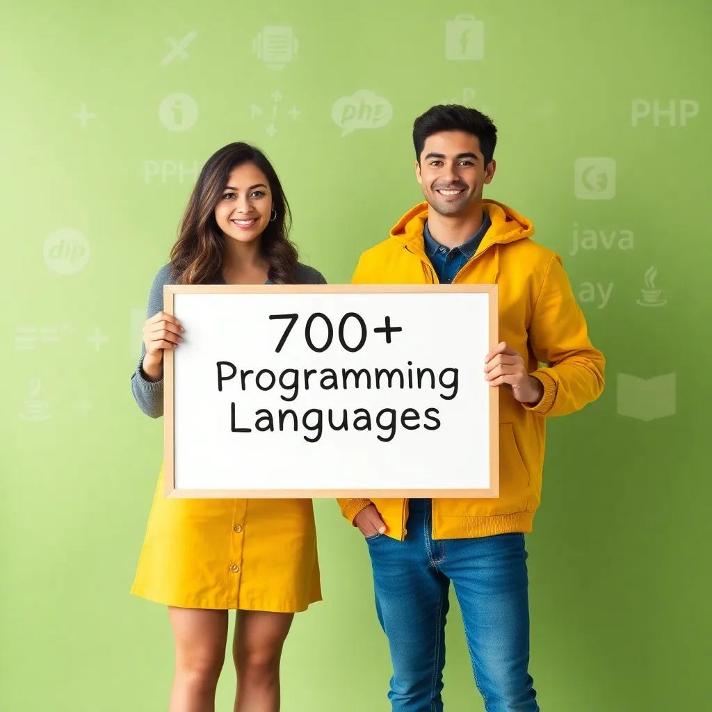 700+ Programming Languages: How Many Do You Know? | by Shantun Parmar | JavaScript in Plain English