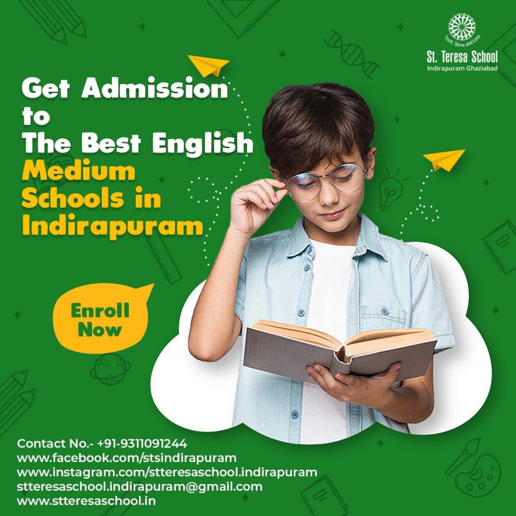 English medium schools - St. Teresa School - Medium