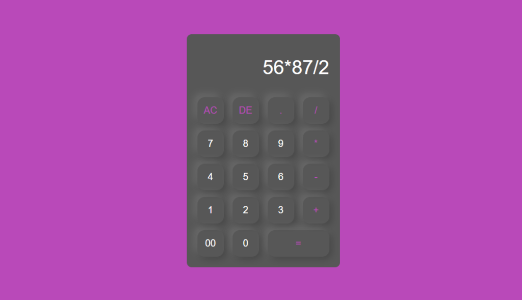 CREATE A CALCULATOR WITH JAVASCRIPT - Sparkify Solutions - Medium