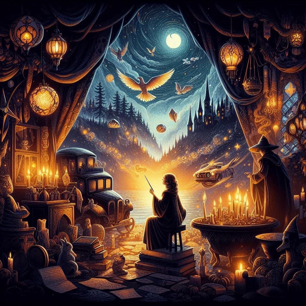 Captivated by Magic. Drabble # 147 | by Merena Gabriel | Admiring ...